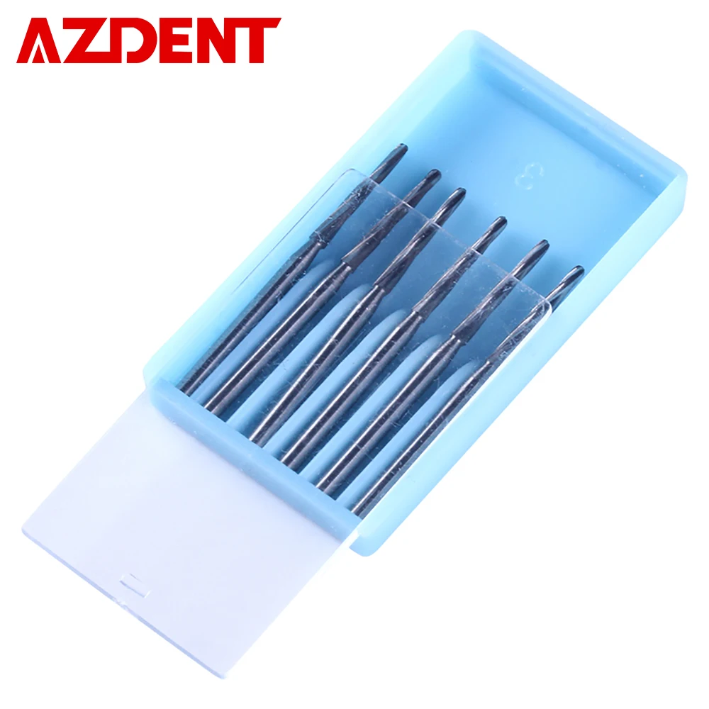 Azdent 6pc Dental Surgical Carbide Bone Cutters Finishing Burs Fg ...