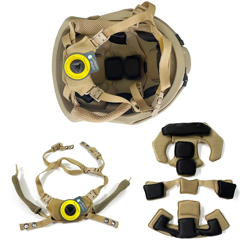 Tactical-Helmet-Hanging-System-Suspension-Lanyard-Chin-Strap-for-Team ...