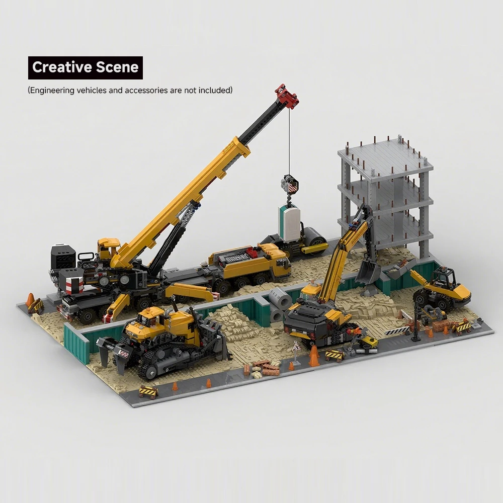 MOC City Engineering Street View Modular Construction Site Display ...