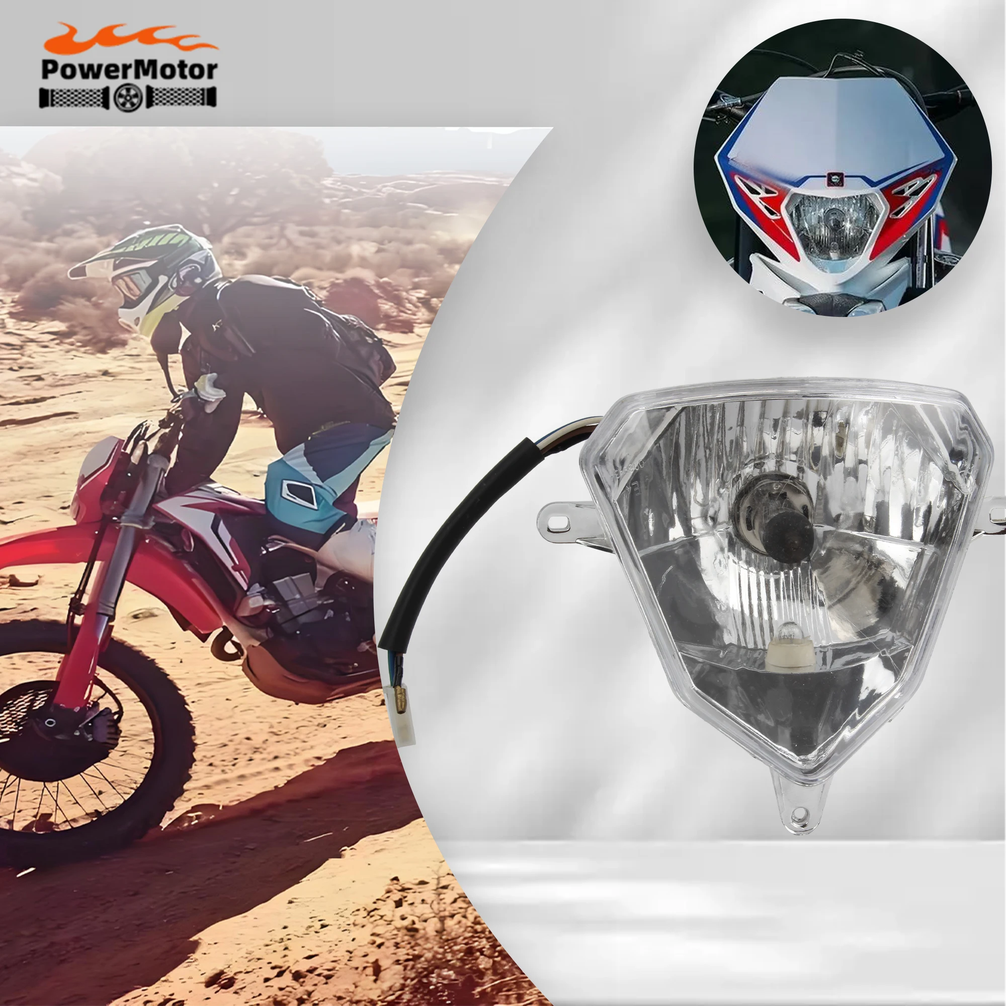Enduro Motorcycle Headlight for Beta RR Racing 125-480 2010-2023 Beta ...