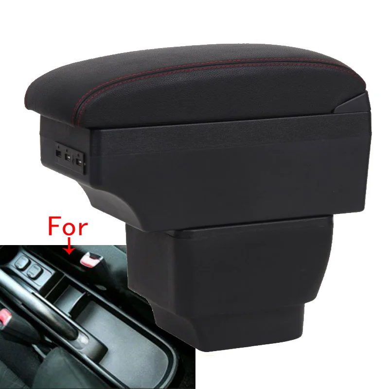 For-MAZDA-2-Armrest-For-Mazda-2-Demio-Car-Armrest-box-Retrofit-Storage ...