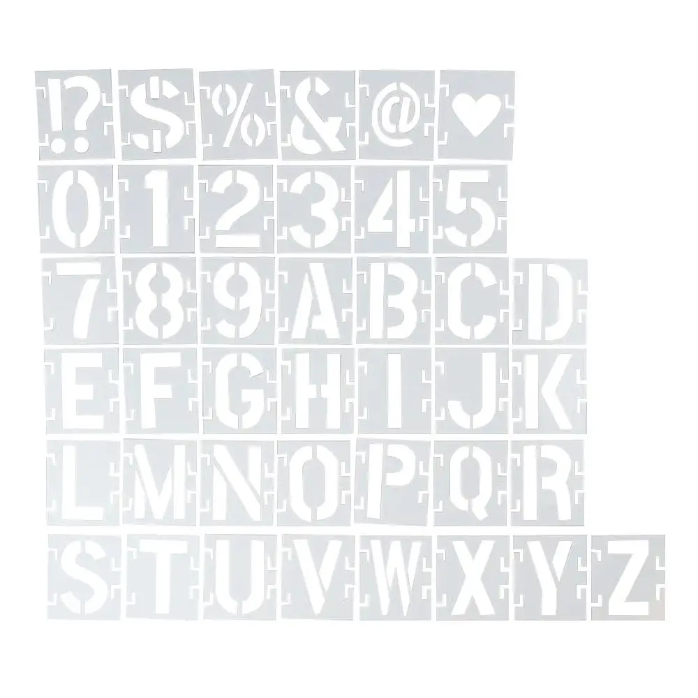 Numbers-Letter-Stencils-For-Door-2-3-4-5inch-Alphabet-Numbers-Templates ...