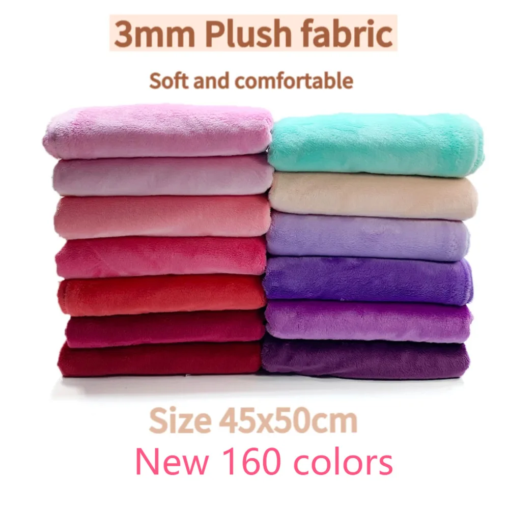 Sewbato-3mm-Minky-Fabric-100-Polyester-43-Colours-Available-Eco ...