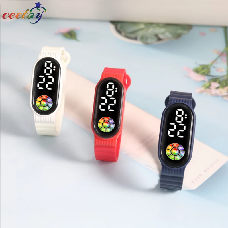 Ceetoy-New-Item-Students-LED-Sports-Watch-Boy-Girl-Electron-Watch ...