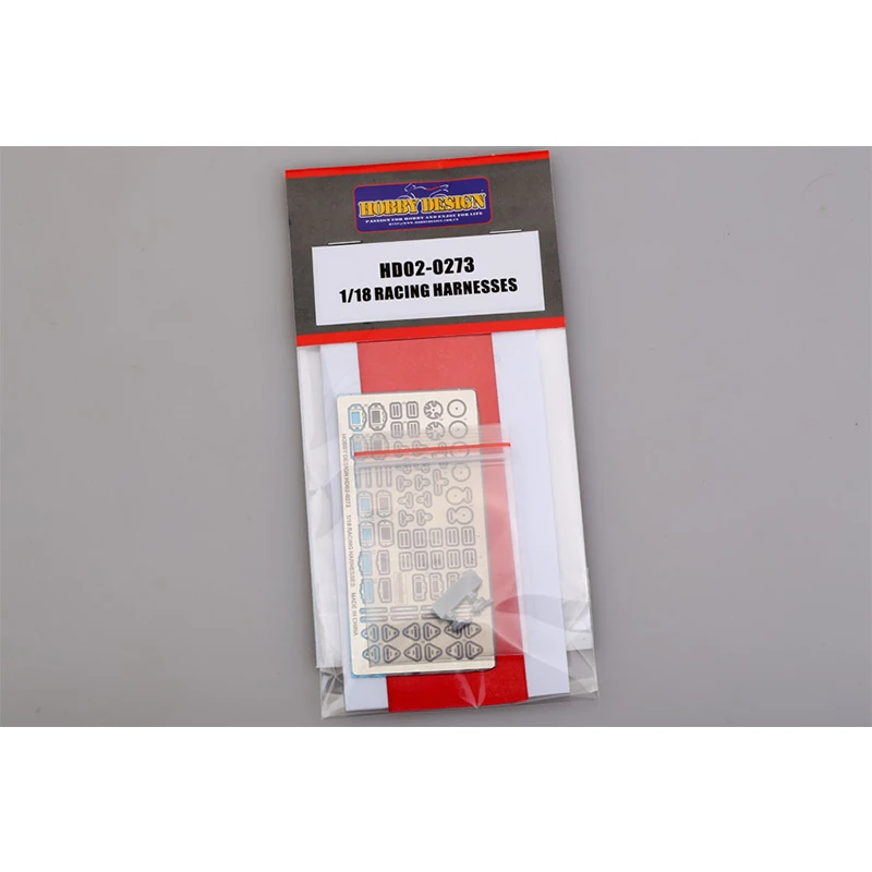 Hobby Design HD02 0273 1/18 arneses de carreras (PE + resina), conjunto ...