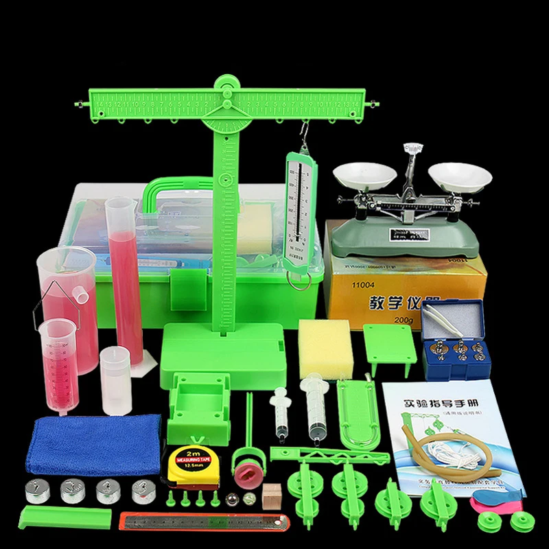 Physic-Mechanical-Experiment-Lever-Pulley-Friction-Balance-Force-kit ...