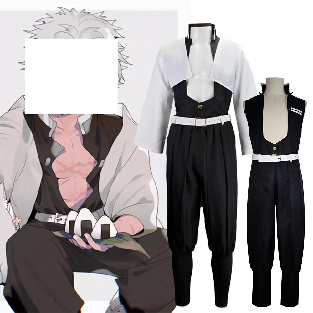 Anime-Shinazugawa-Sanemi-Wind-Hashira-Cosplay-Costume-Outfit-Vest-coat ...