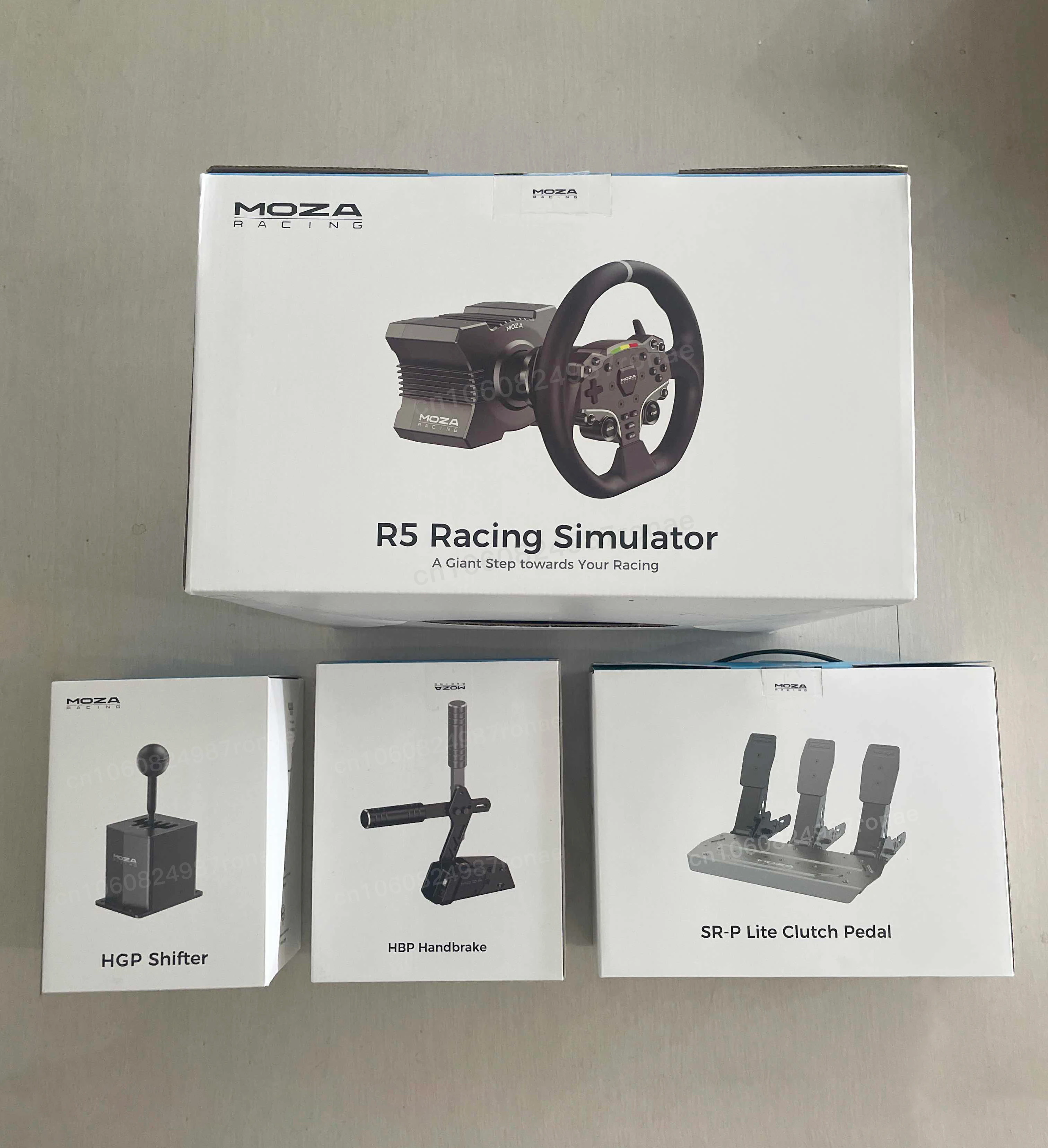 Комплект MOZA Racing R5, основание колеса с прямым приводом, 5,5 Н ·м, пиковая крутящая момента ...