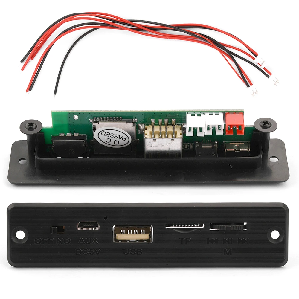 DC-5V-MP3-Player-Decoder-Board-Car-FM-Radio-Module-2X3W-6W-Bluetooth ...