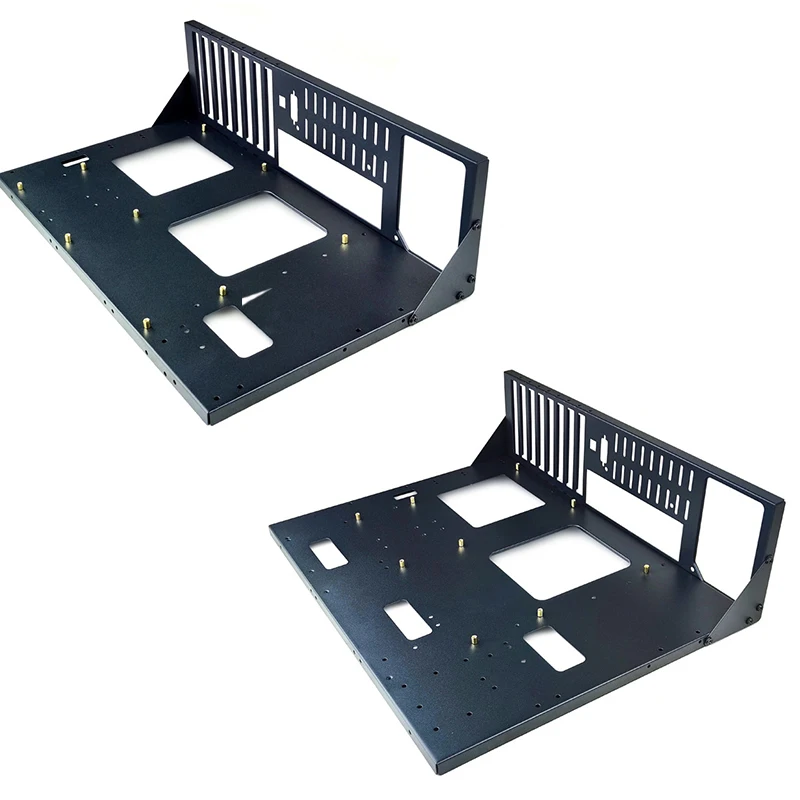 Open computer chassis dual-way server E-ATX/ATX motherboard bracket ...