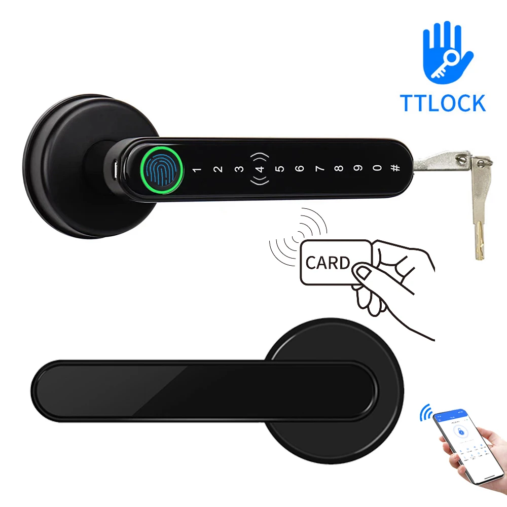 TTLock-APP-Smart-Fingerprint-Password-RFID-Card-Single-Latch-Deadbolt ...
