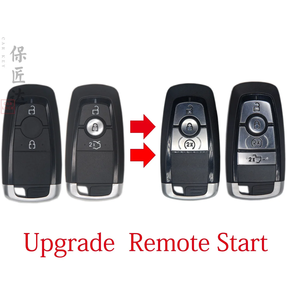 BaoJiangDd car key Fit for Ranger Raptor T9 Everest Upgrade Remote ...