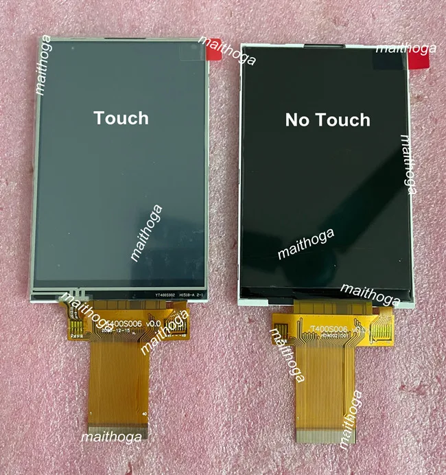 4.0 inch 40PIN 262K SPI TFT LCD Screen (Touch/No Touch) ILI9488 ST7796S ...