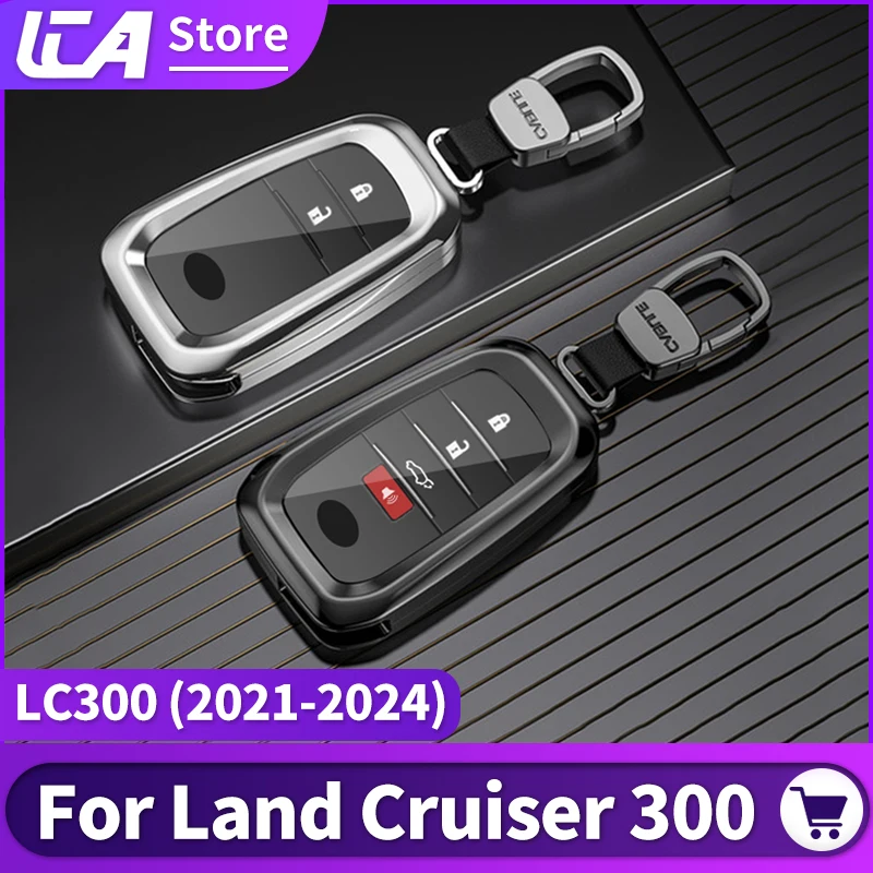 Fully-Enclosed-Protection-Metal-Key-Shell-For-Toyota-Land-Cruiser-300 ...