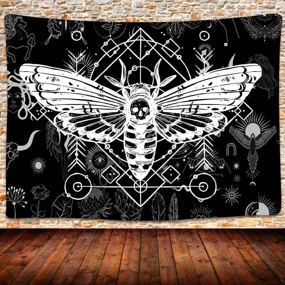 Gothic Wall Decor Tapestry | Room Decor Wall Goth | Gothic Wall Hanging ...