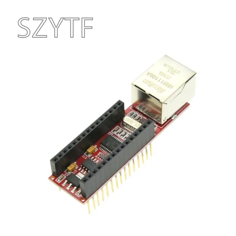 Enc28j60 ethernet shield v1.0 para arduino compatível nano 3.0 rj45 ...