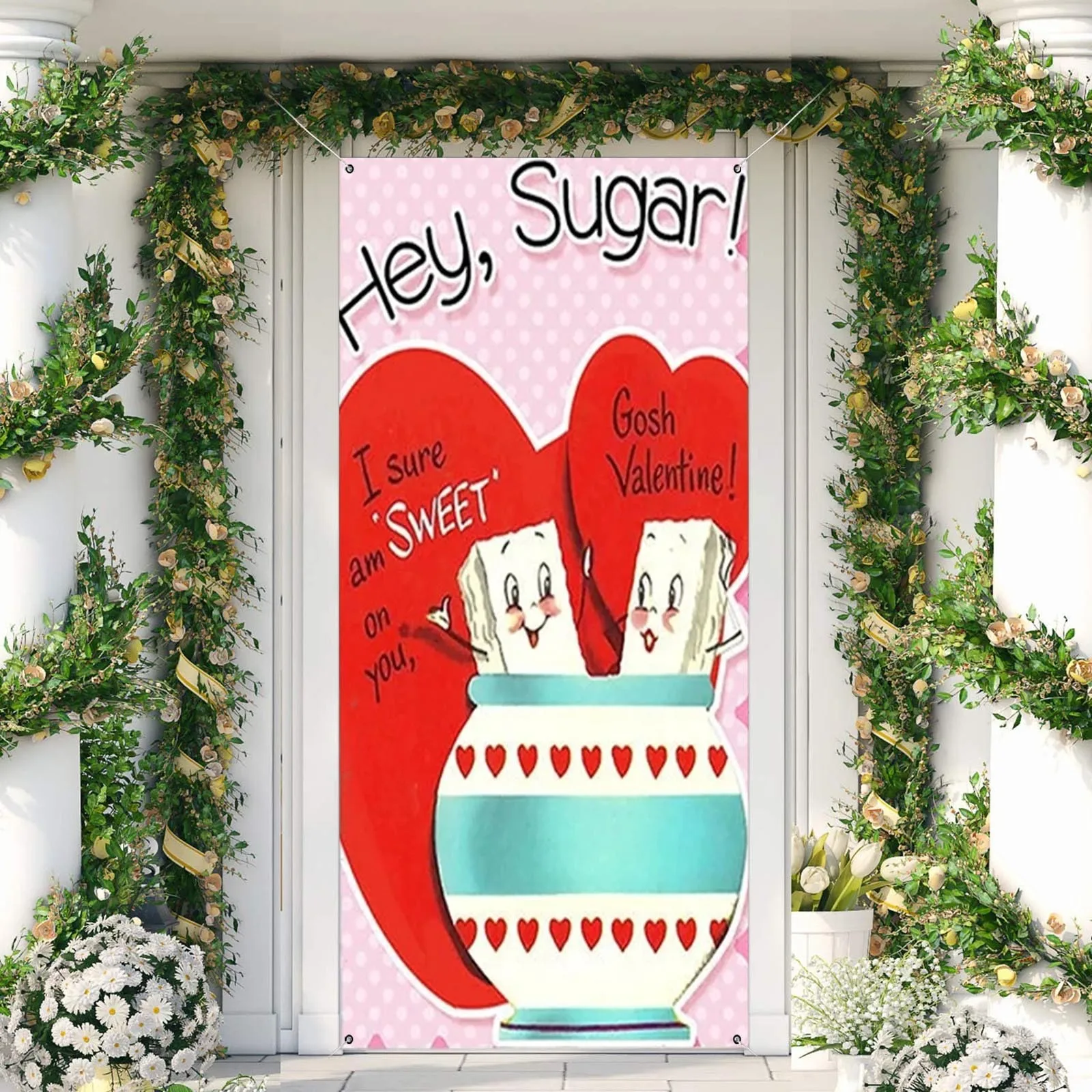 Valentine-s-Day-Door-Cover-Decoration-Creative-Background-Valentine-s ...