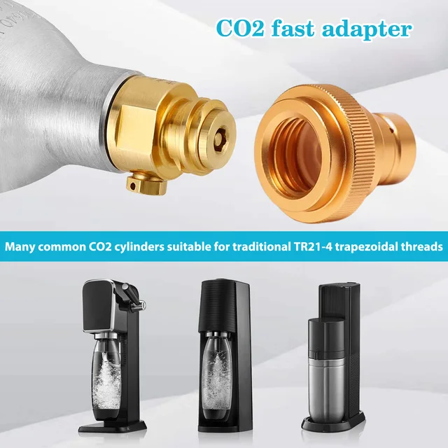 Co2 Gyors Adapter Connect Sodastream Water Carbonator Duo Art Terra ...