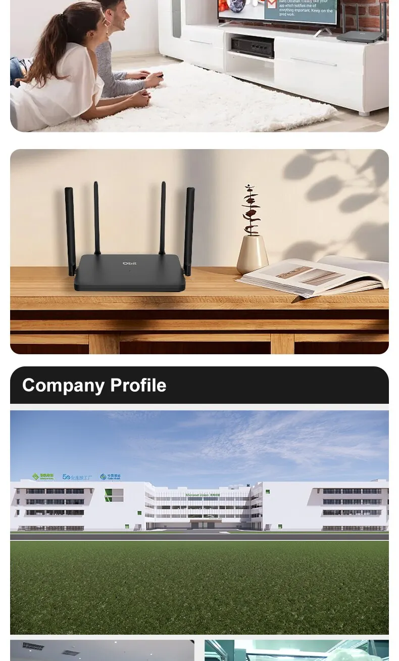 DBIT Wifi Router,AX1800 Wifi 6 Router 2.4GHz&5.8GHz Dual Band Gigabit ...