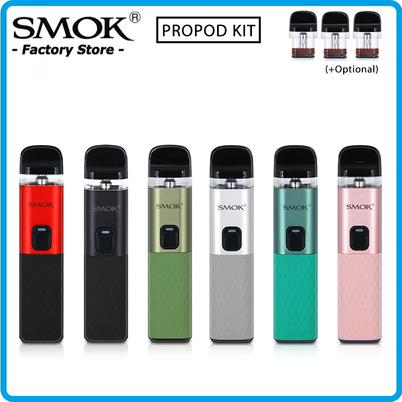 Original SMOK PROPOD Kit 22W Vape 800mAh Fit Novo 2X Meshed 0.8Ω MTL ...