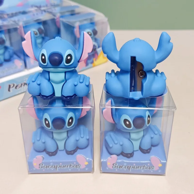 2024-Disney-Lilo-and-Stitch-Pencil-Sharpener-Anime-Cute-Pvc-Doll ...