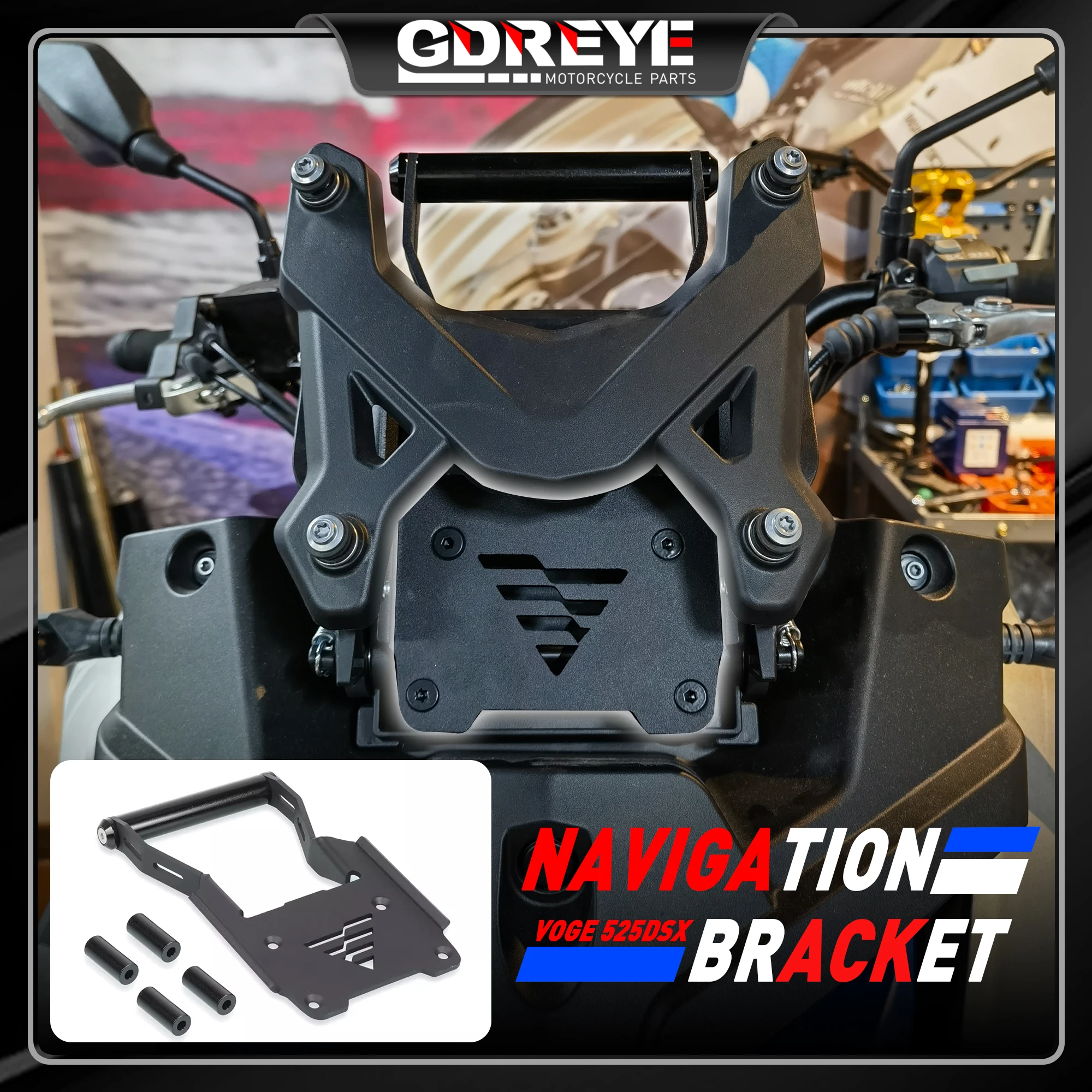 Soporte-de-tel-fono-m-vil-para-motocicleta-VOGE-DS525X-DS-525X-525-DSX ...