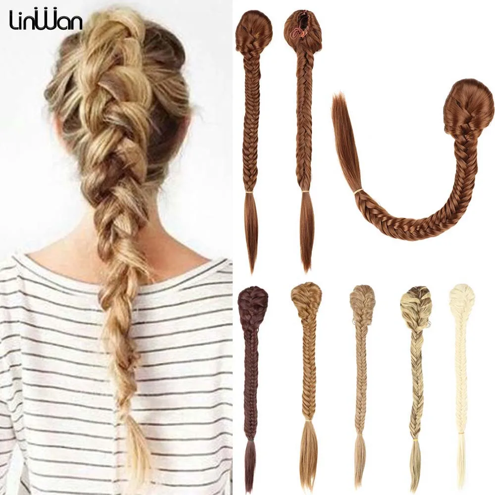 Fishtail Braid Ponytail