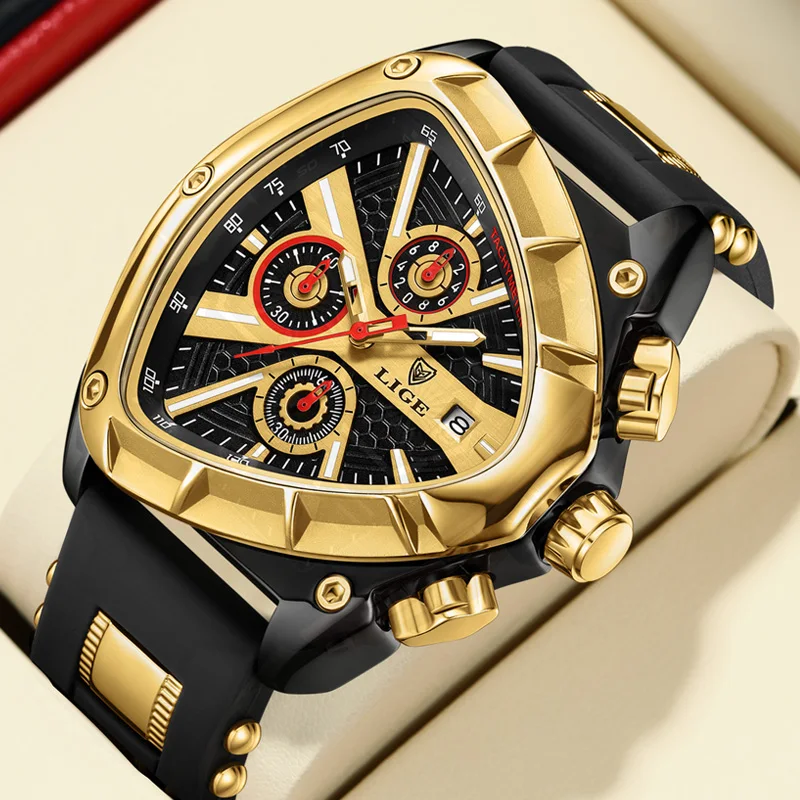 LIGE-Watches-for-Men-Fashion-Sports-Waterproof-Chronograph-Creative ...