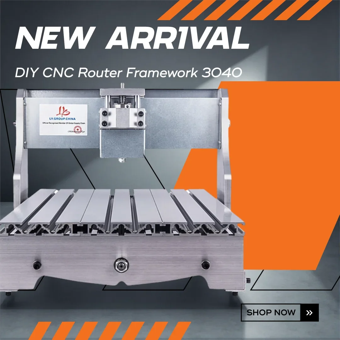 DIY CNC Router Engraving Cutting Milling Machine CNC Frame 3040Z ...