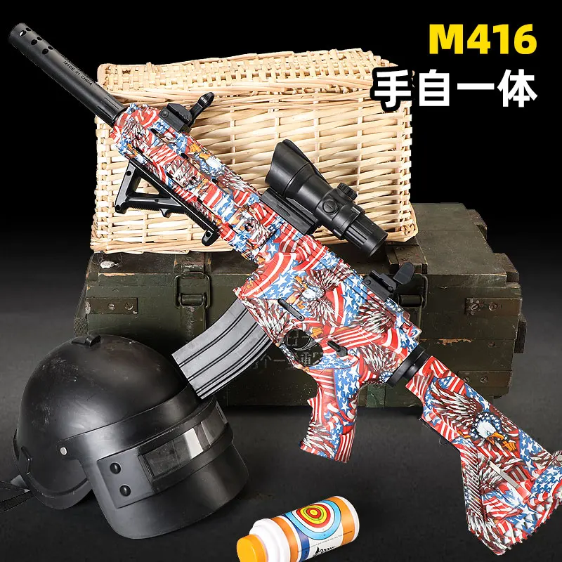 M416 M4A1 Airsoft Waffe Wasser Gel Blaster Elektrische Gewehr Sniper ...
