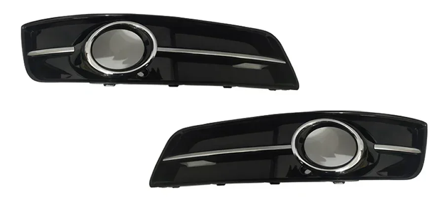 For Audi A3 2010 2011 2012 2013 Car Accessories Front Lower Bumper Fog Light Cover Fogs Lamp Frame Grille Shell AliExpress