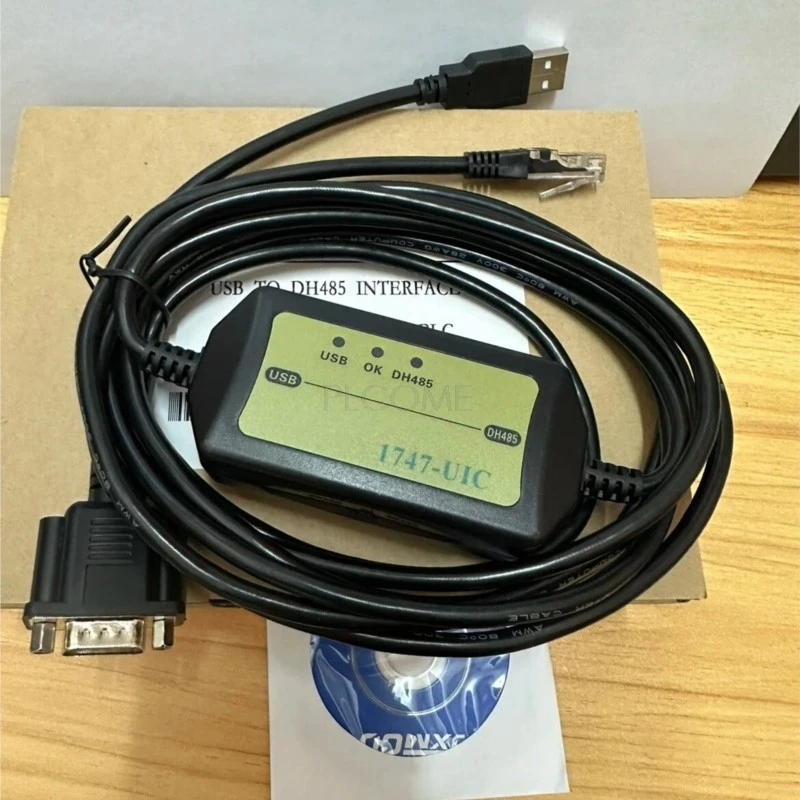 1747-UIC-Programming-Adapter-Cable-USB-to-DH485-USB-to-1747-PIC-for ...
