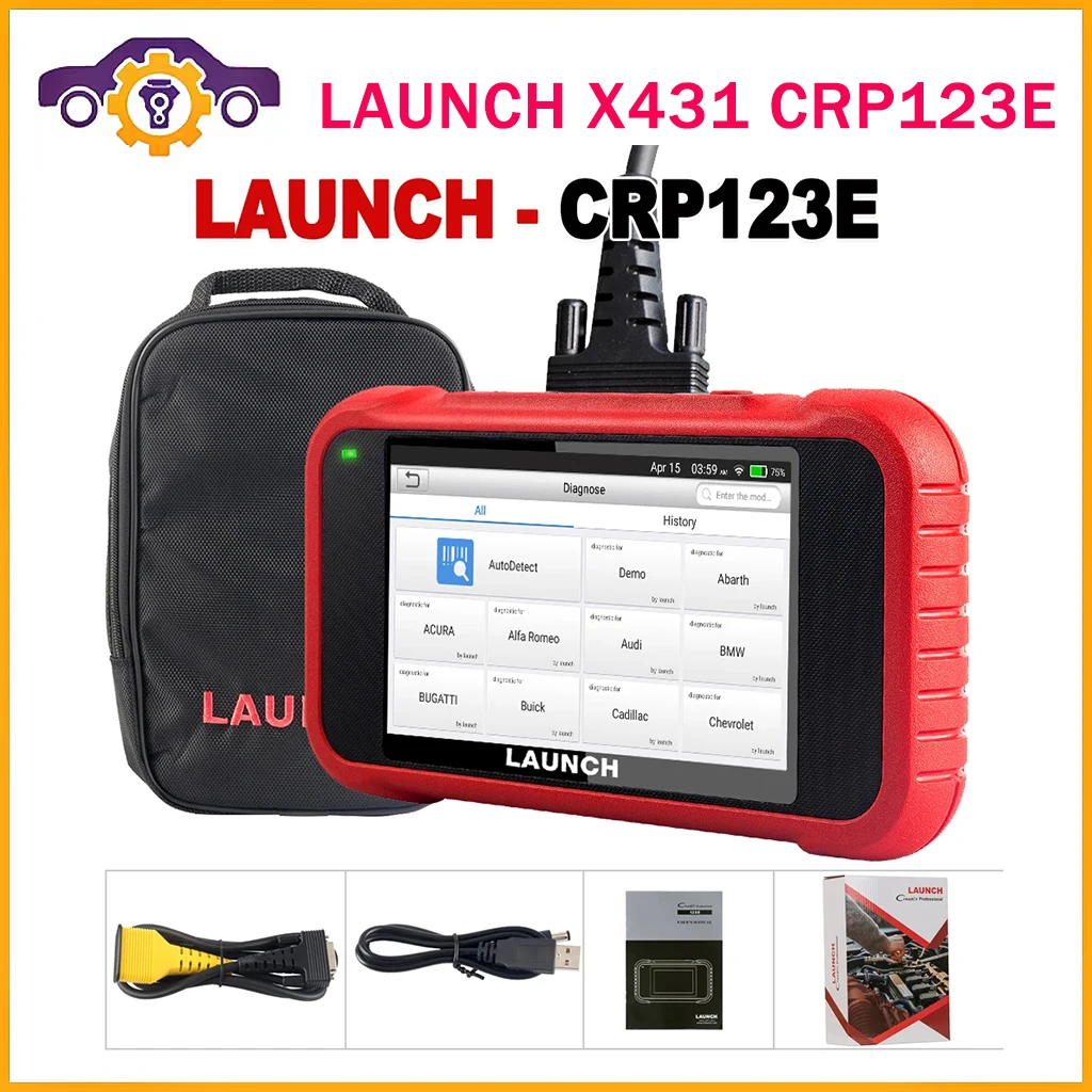 LAUNCH-CRP123E-OBD2-4-systems-ENG-ABS-SRS-Transmission-OBDII-Code ...