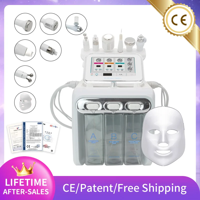 7-IN-1-Hydrafacial-Machines-Hydrogen-And-Oxygen-Radio-Frequency-Facial ...