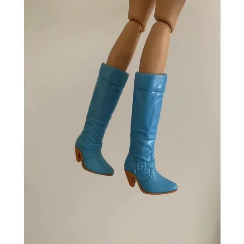 High-heels-Doll-flat-feet-shoes-white-boots-gifts-accessories-for-your ...