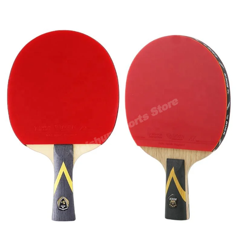 5-Starts-Table-Tennis-Racket-Professional-Ping-Pong-Paddle-5-2-Carbon ...