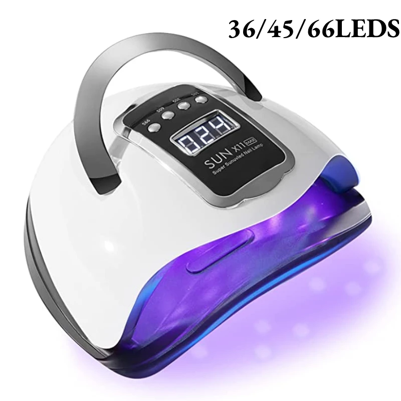 Sun X11 Max Uv Led Nail Drying Lamp All For Manicure 80/120/280w ...