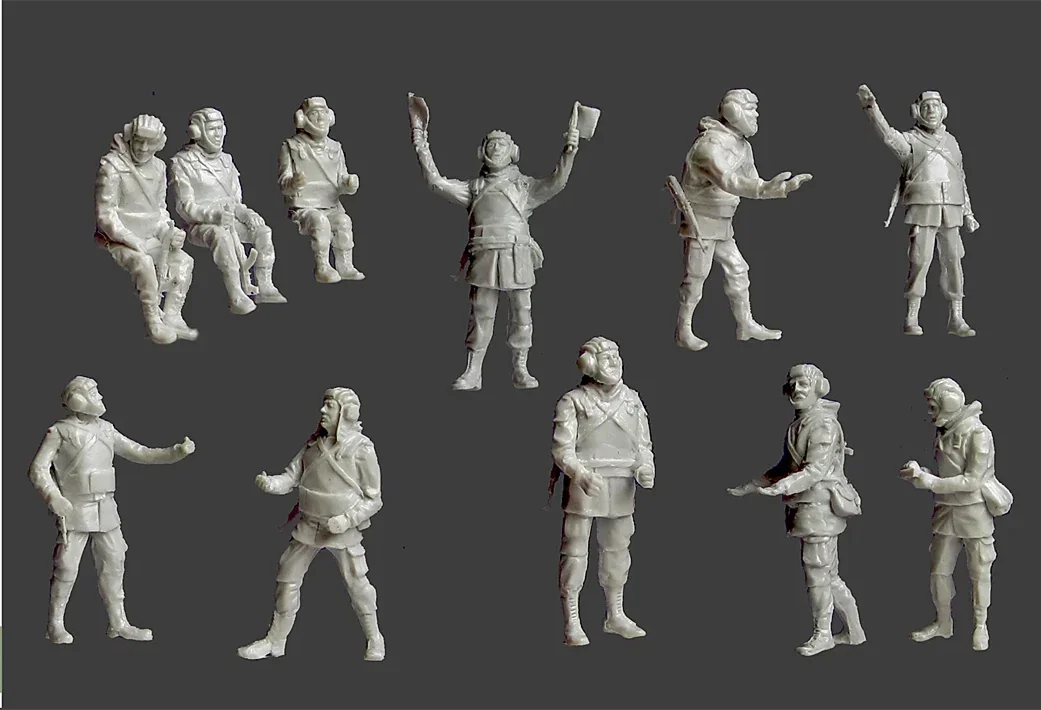 1-72-Scale-Resin-Figure-Model-Building-Kits-Historical-Military-Hobby ...