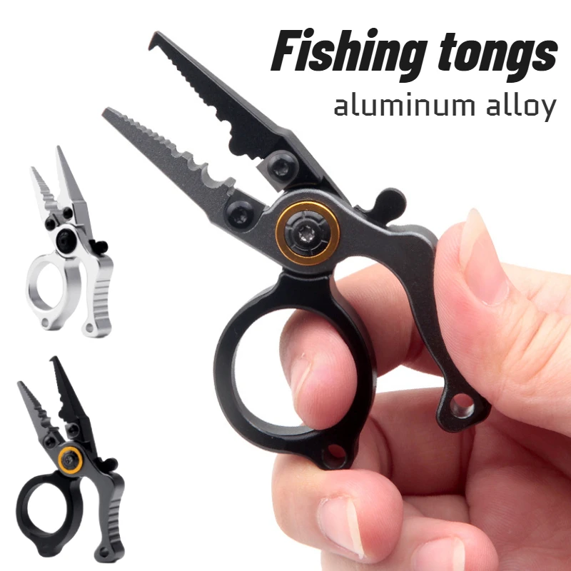 Fishing-Tongs-Hook-Remover-Stainless-Steel-Long-Nose-Fishing-tongs ...