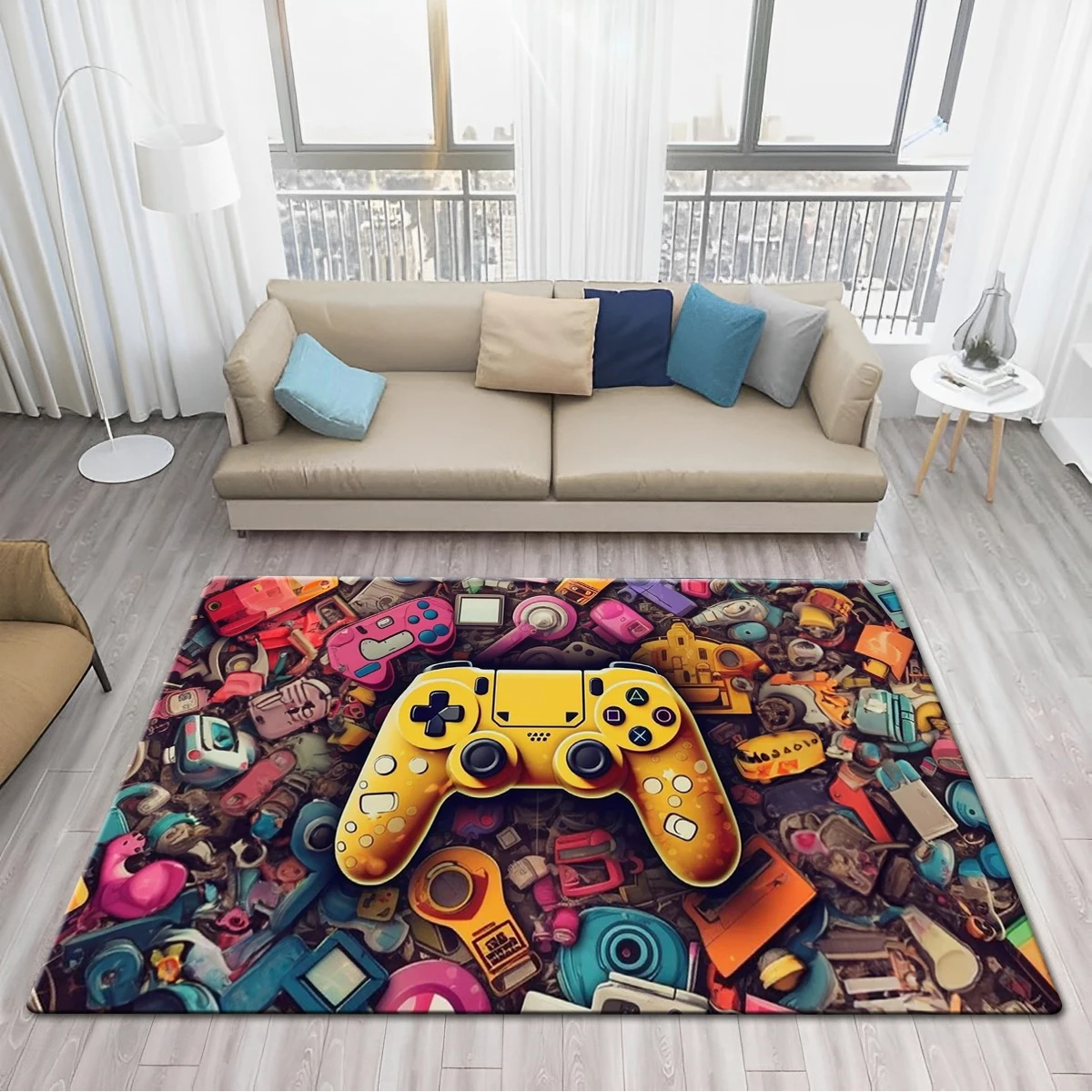Area-Gamer-Rugs-Controller-key-Design-Kids-Play-Child-BoysGifts-Game ...