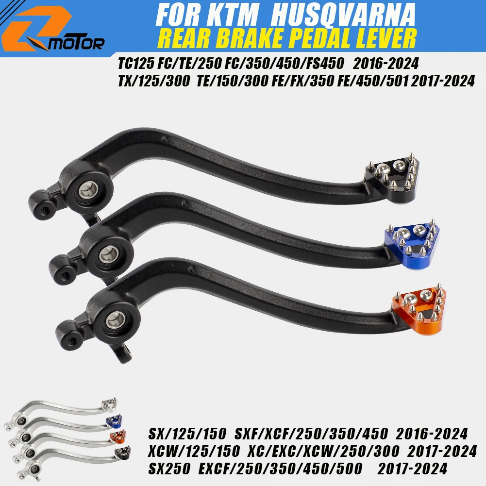 Motorcycle-CNC-Rear-Brake-Pedal-Lever-For-KTM-SX-SXF-XC-XCF-XCW-XCFW ...