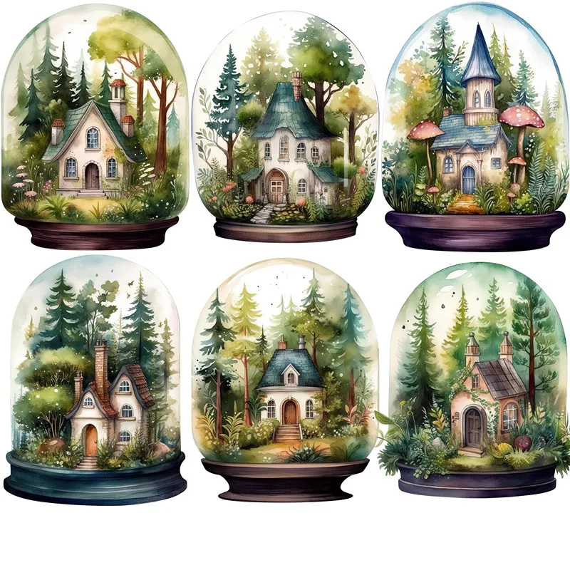 Glass-House-Stickers-Crafts-And-Scrapbooking-stickers-kids-toys-book ...