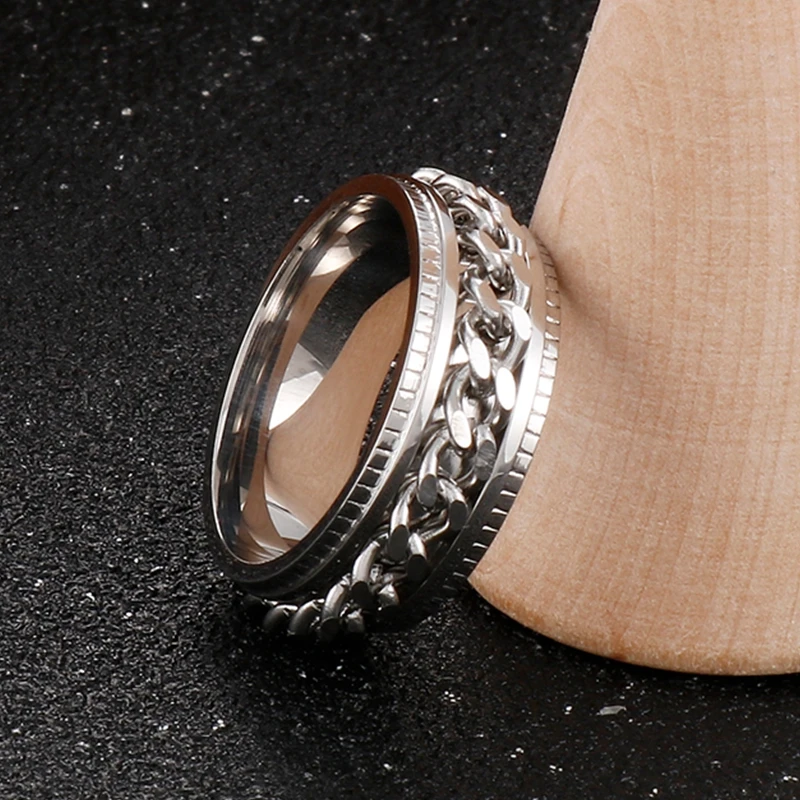 Stainless-Steel-Rotatable-Couple-Ring-High-Quality-Spinner-Chain ...