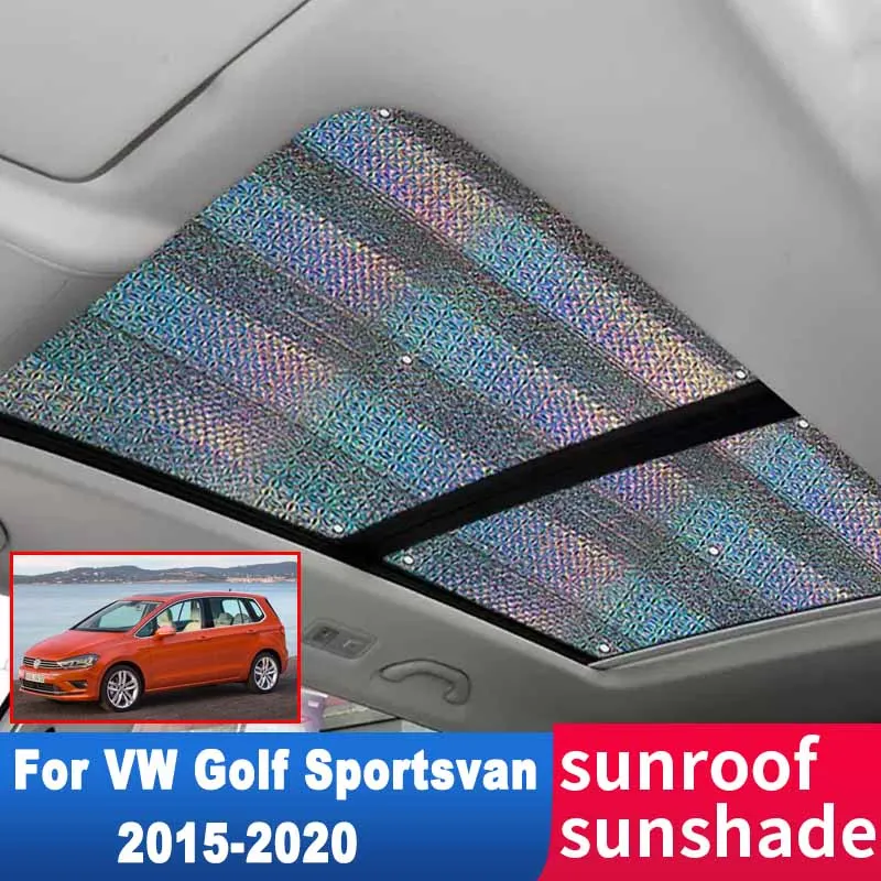2x-Sunroof-Sunshade-for-Volkswagen-VW-Golf-Sportsvan-2015-2020-2019-Car ...