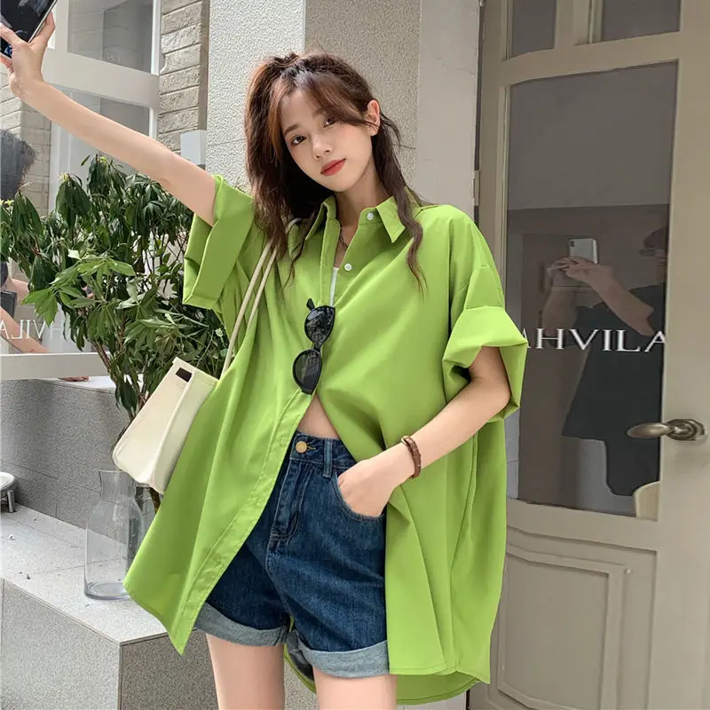 XEJ Elegant and Youth Woman Blouses Oversize Shirts Woman Summer Women ...