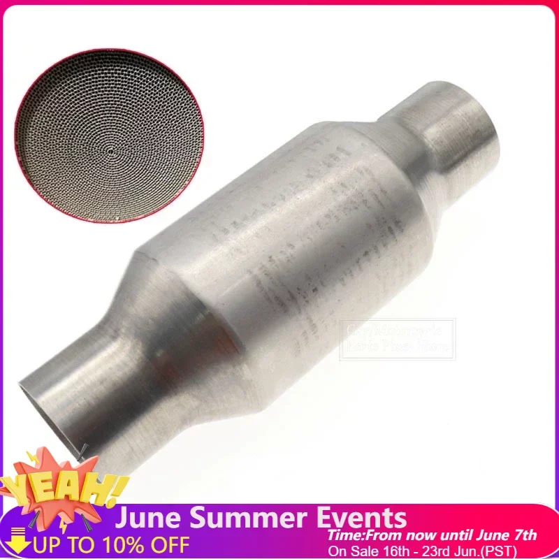 200-Cell-High-Flow-Stainless-Metallic-Core-Race-Catalytic-Converter ...