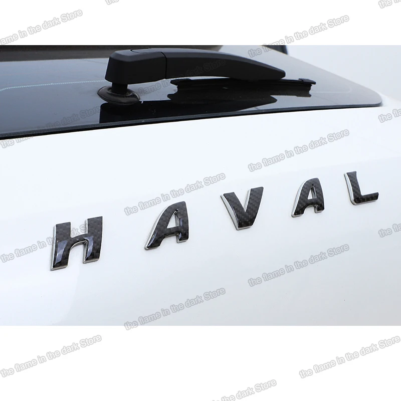 abs-carbon-fiber-car-rear-logo-sticker-for-great-wall-haval-H6-F5-F7-M6 ...