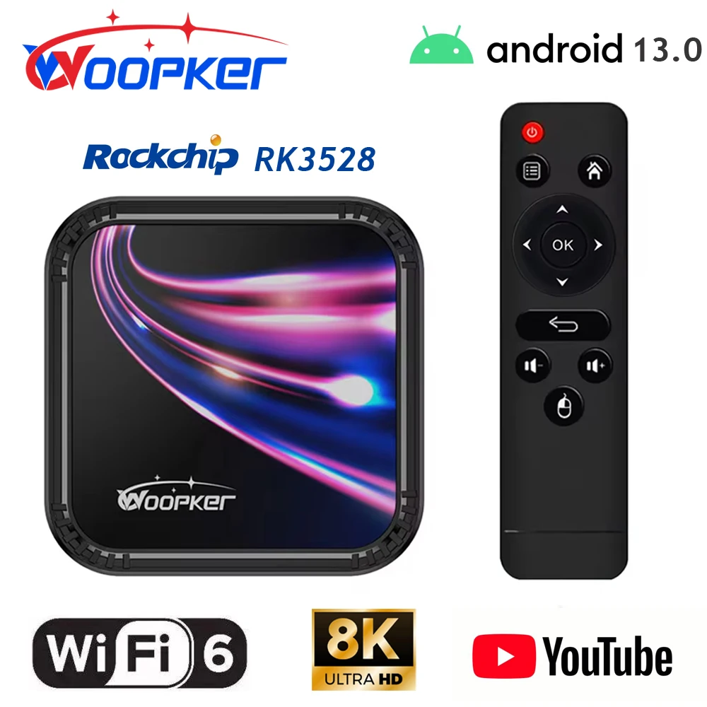 Woopker-Dispositivo-de-TV-inteligente-K52-Rockchip-RK3528-decodificador ...