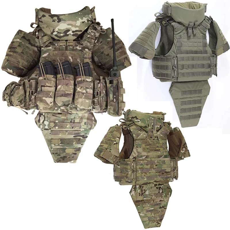 Outdoor tactical vest neck protection tactical vest shoulder protection ...