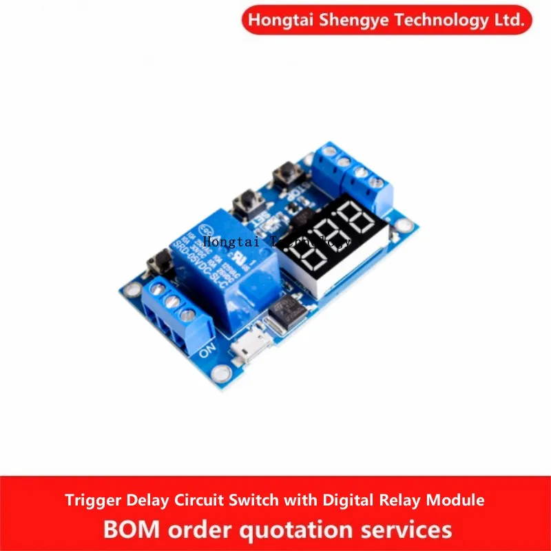 One-Way-Relay-Module-Delay-Break-Disconnect-Trigger-Delay-Cycle-Timer ...